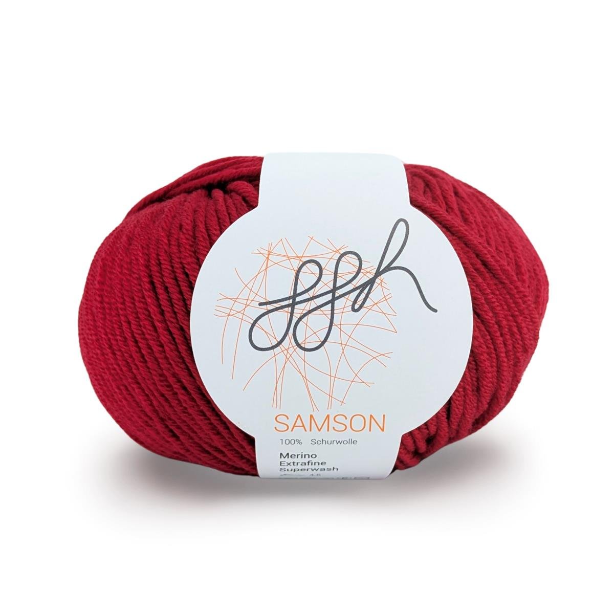 ggh Samson | Thick Merino Wool | 103 - Cardinal Red – rebecca-online.de