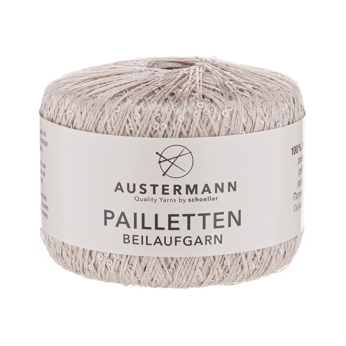 Sequins | Sequin Yarn - Thread | 185 M - 25 G | 01 - Platinum – rebecca ...